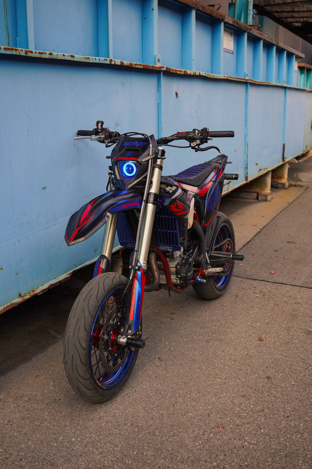 Angel Eye LED Headlight BETA – GHOSTMOTARD
