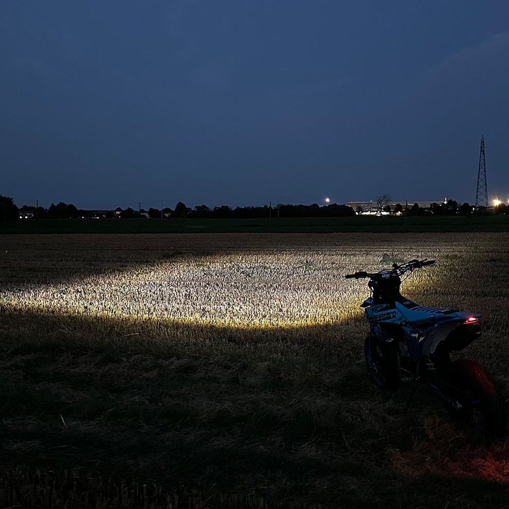 Angel Eye LED Headlight BETA – GHOSTMOTARD